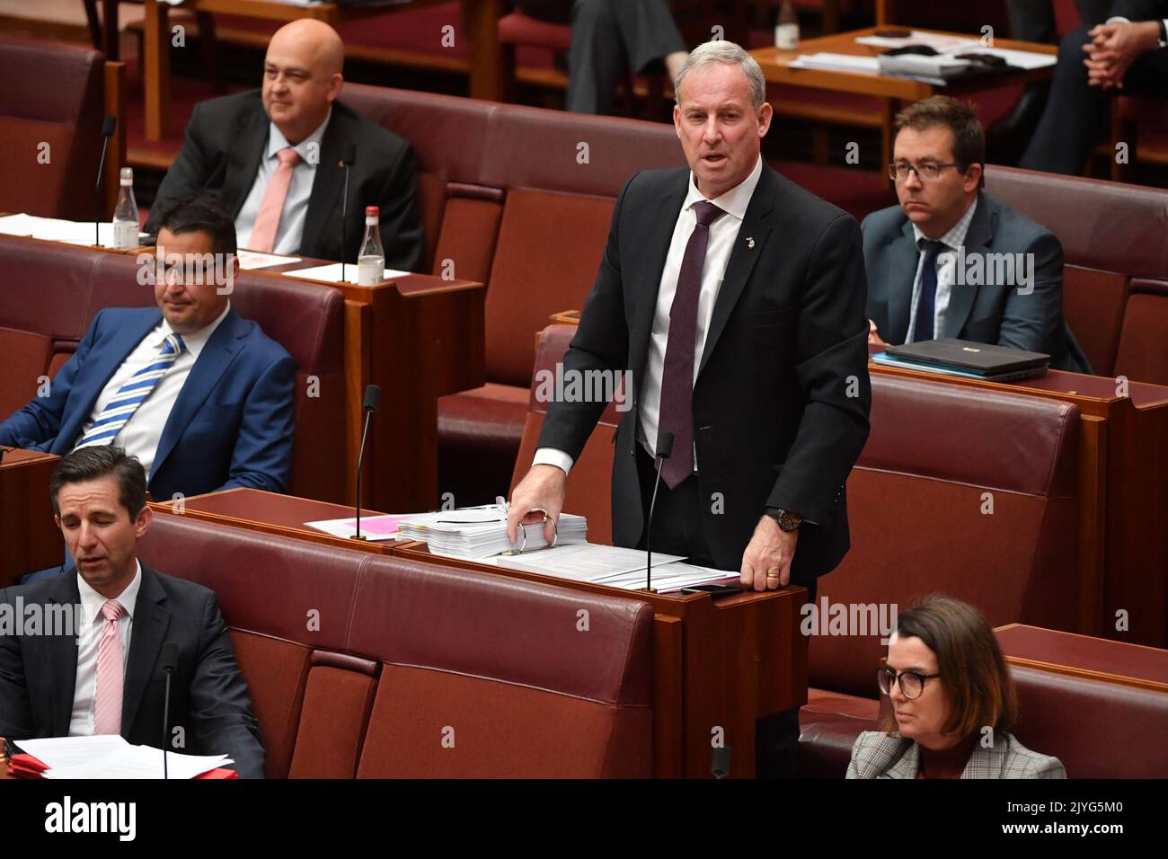 Minister for Aged Care Richard Colbeck during Question Time in the ...