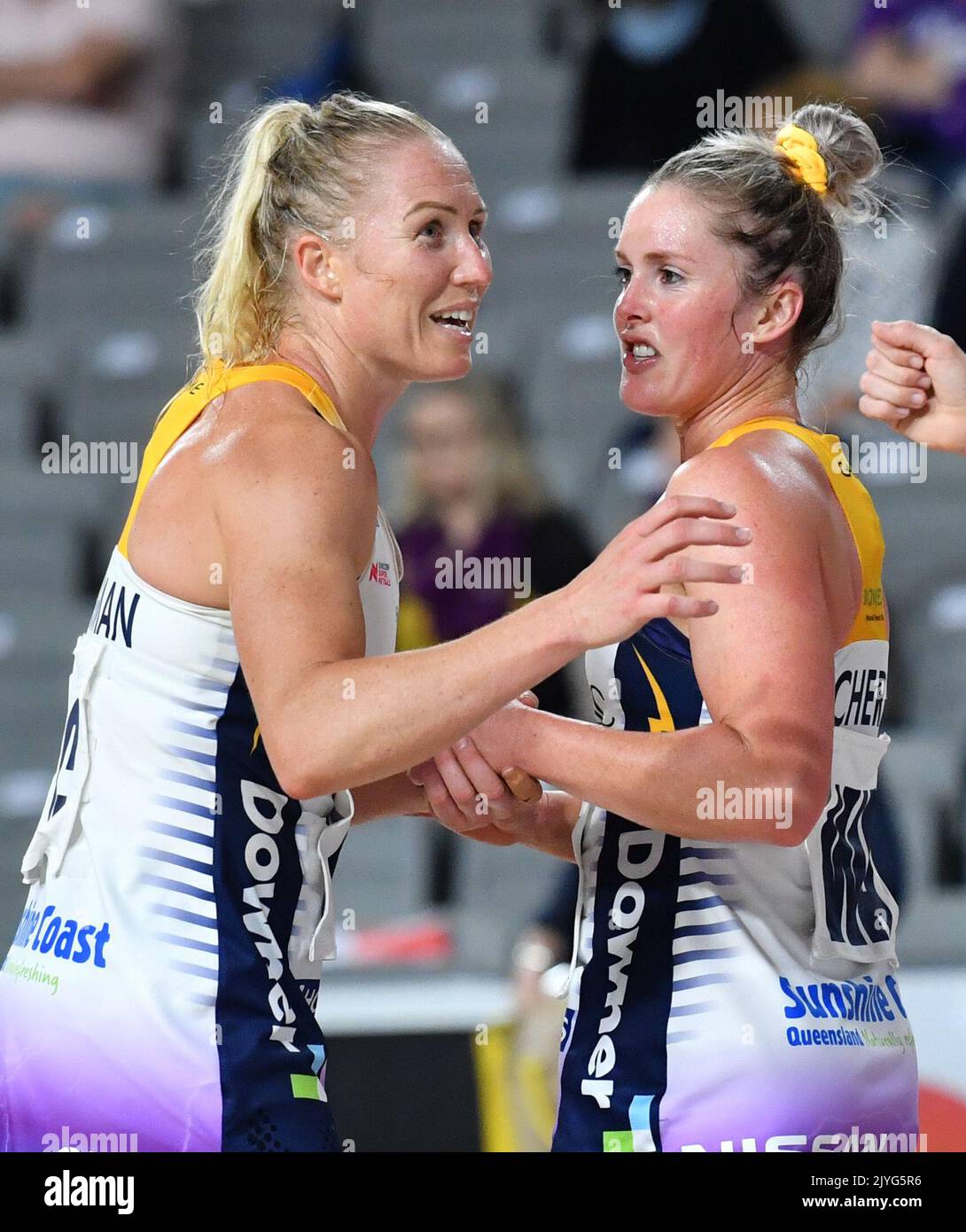 Laura Langman (left) and Laura Scherian (right) of the Lightning ...