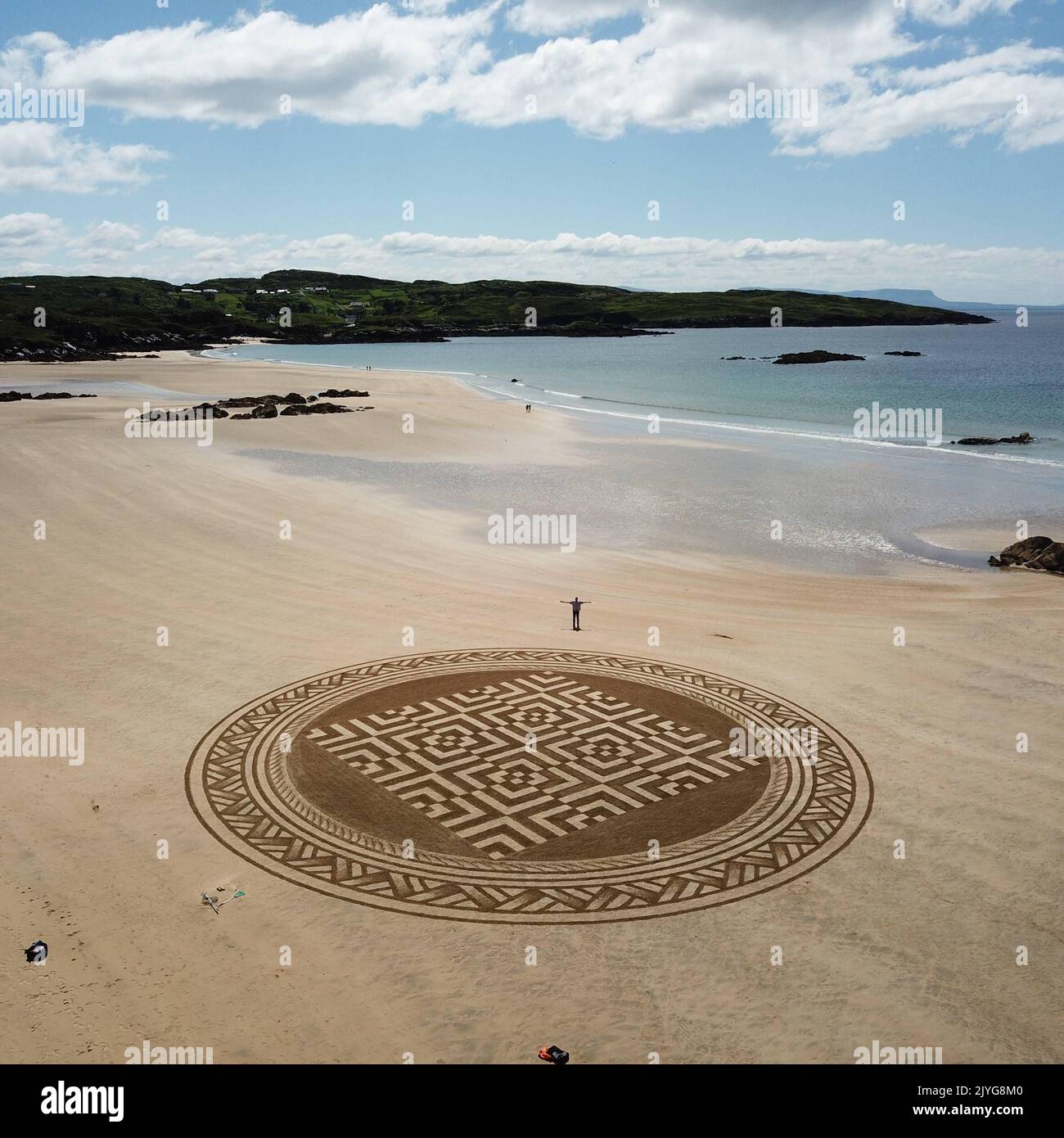 His designs can reach over 165 feet long. Ireland, UK: FROM PSYCHEDELIC ...