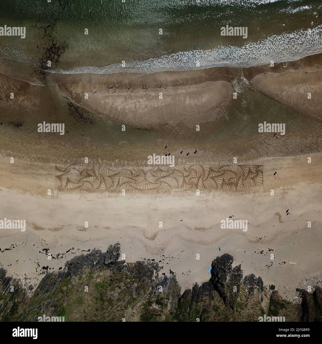 Pictures are taken using a drone. Ireland, UK: FROM PSYCHEDELIC ...