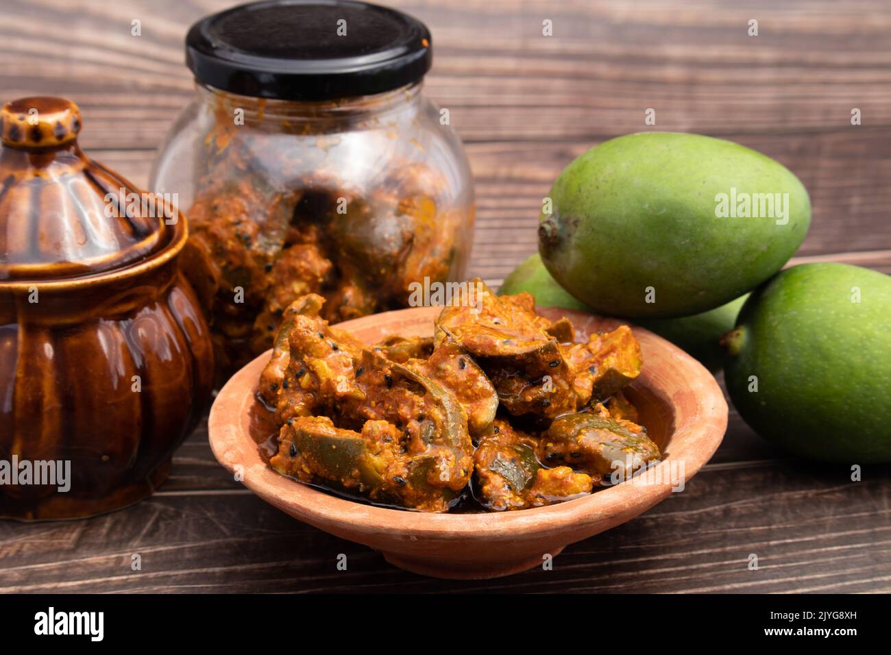 Mango Pickle Also Called Aam Ka Achar, Sookha Kairi, Chatpata Loncha Is ...
