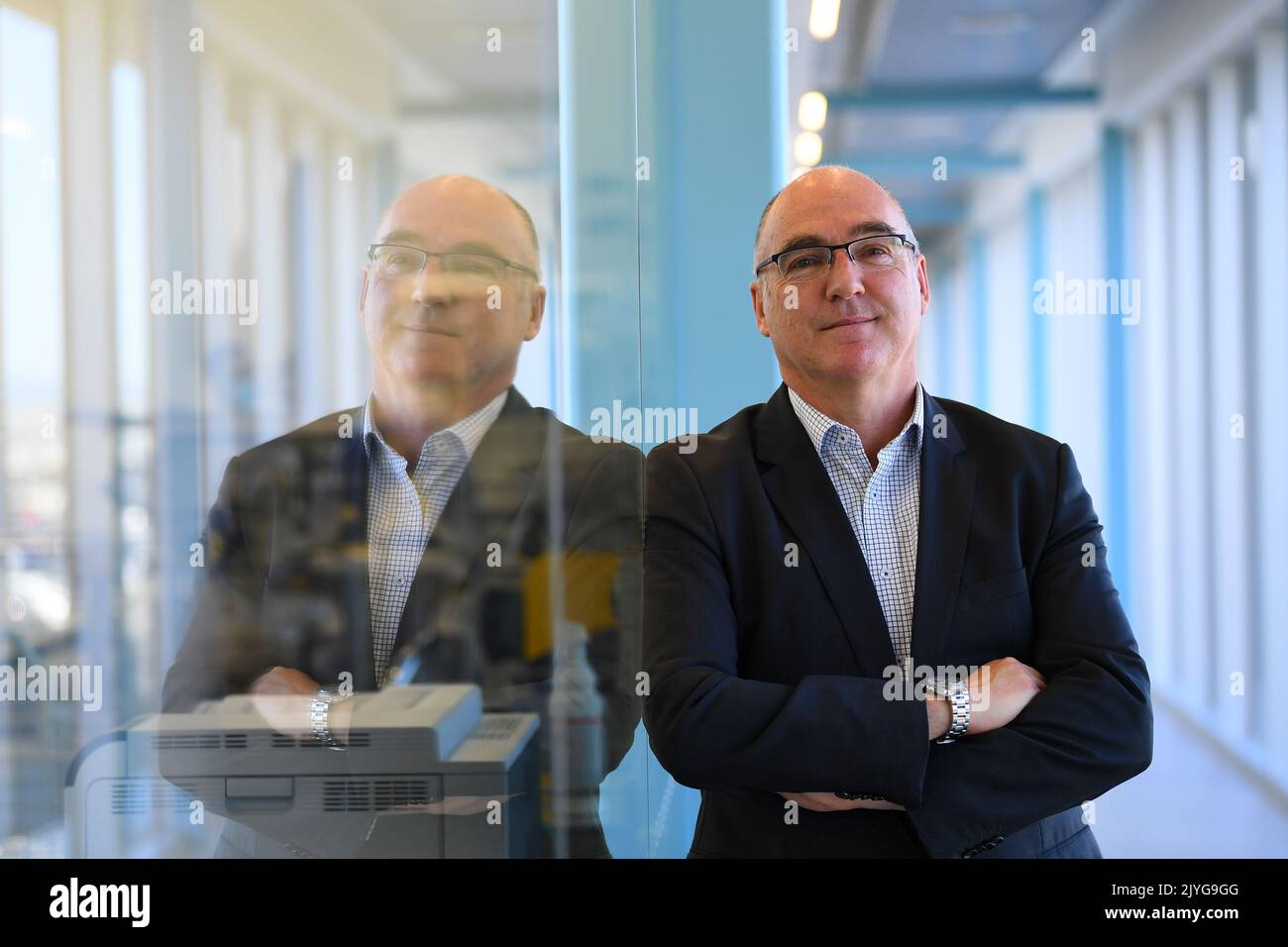 CSL's Chief Scientific Officer Dr. Andrew Nash poses for a photograph ...