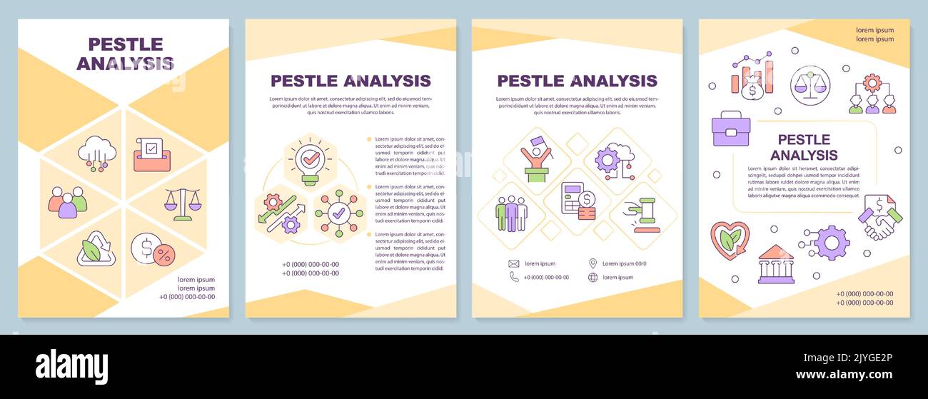 PESTLE analysis yellow brochure template Stock Vector Image & Art - Alamy PESTLE analysis yellow brochure template Stock Vector Image & Art - Alamy