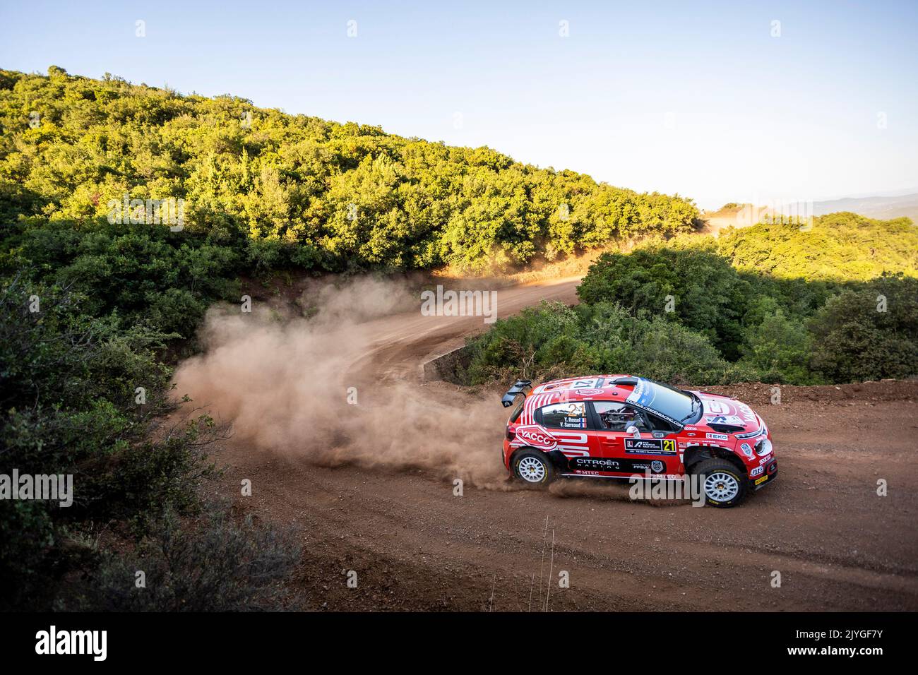 21 ROSSEL Yohan (fra), SARREAUD Valentin (fra), Citroen C3, action ...