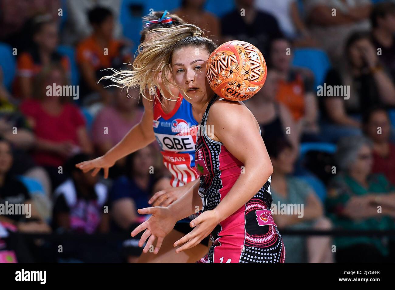 Georgie Horjus of the Thunderbirds in action during the Round 13 Super ...