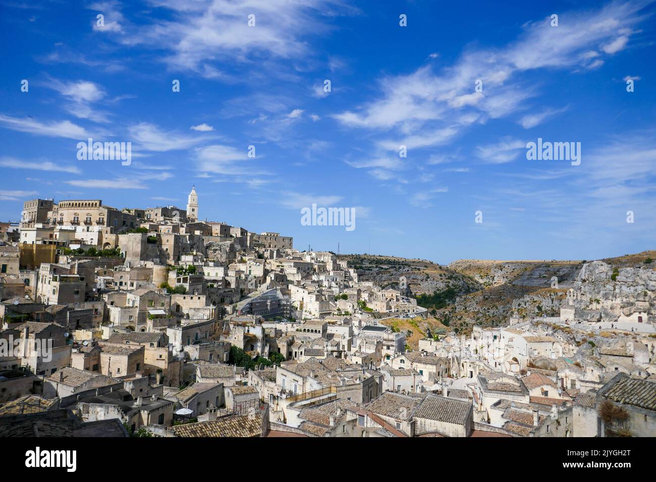 The caves of Matera, Italy Stock Photo - Alamy
