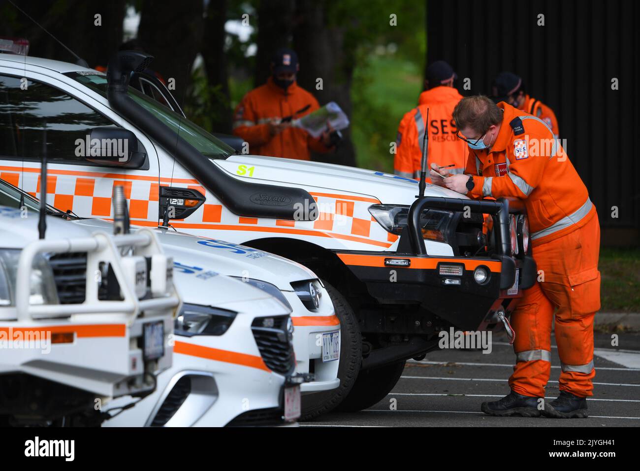 SES personnel prepare for the continued search for missing autistic boy ...