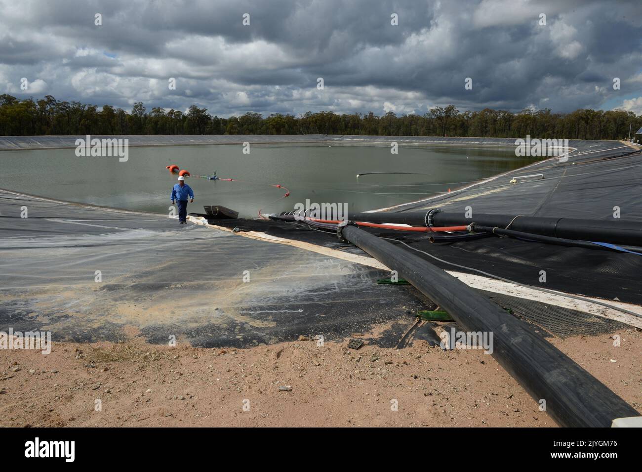 Santos' Bibblewindi Water Treatment Facility which is part of Santos's ...