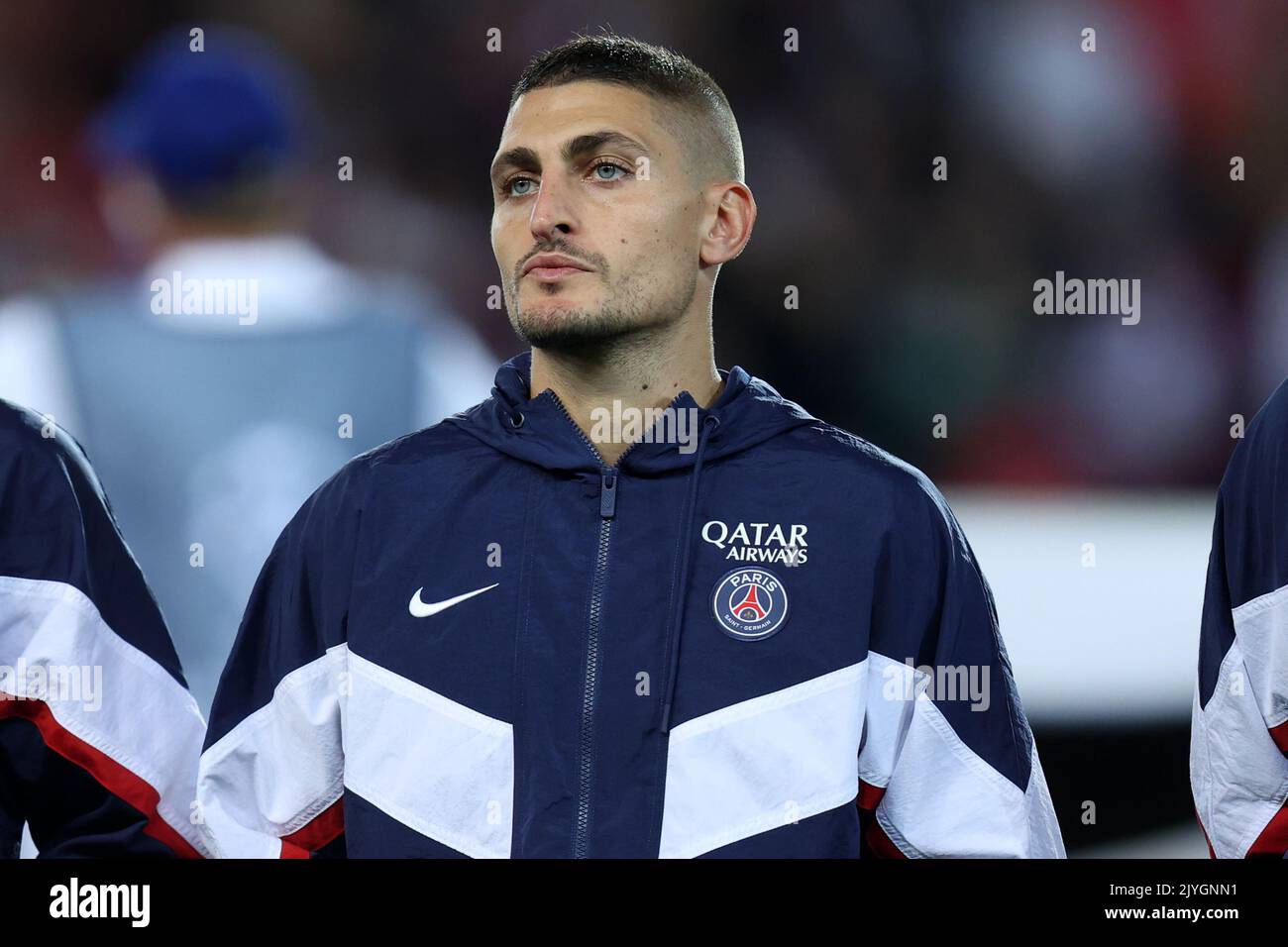 Marco Verratti of Paris Saint-Germain Fc looks on during the Uefa ...
