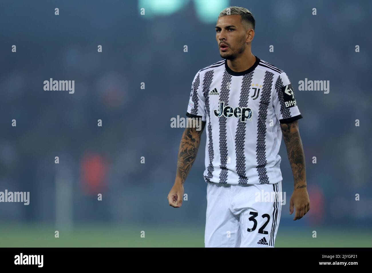 Leando Paredes of Juventus Fc looks on during the Uefa Champions League ...