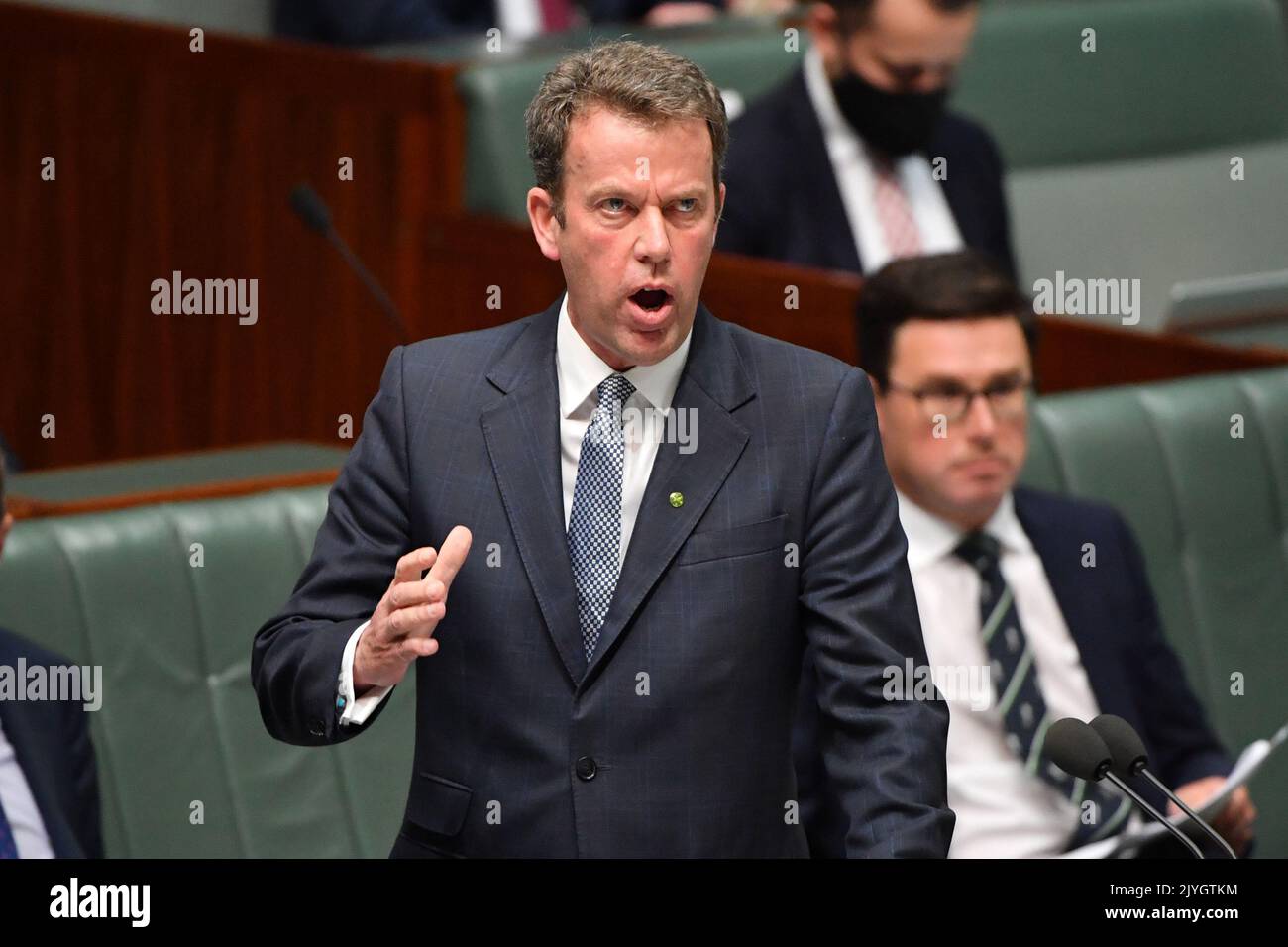 Minister for Education Dan Tehan during Question Time in the House of ...