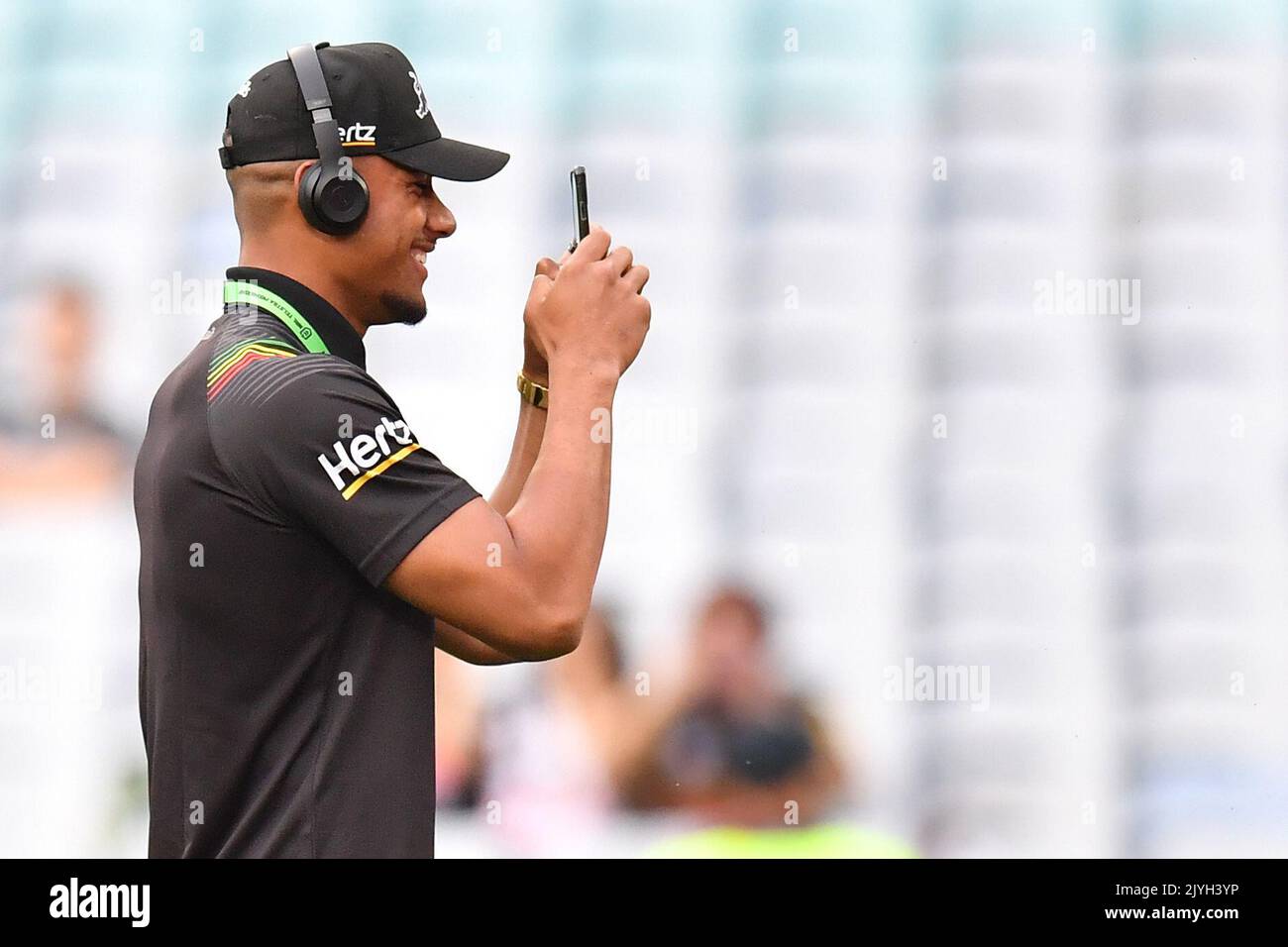 Stephen Crichton of the Panthers during the NRL Second Preliminary ...