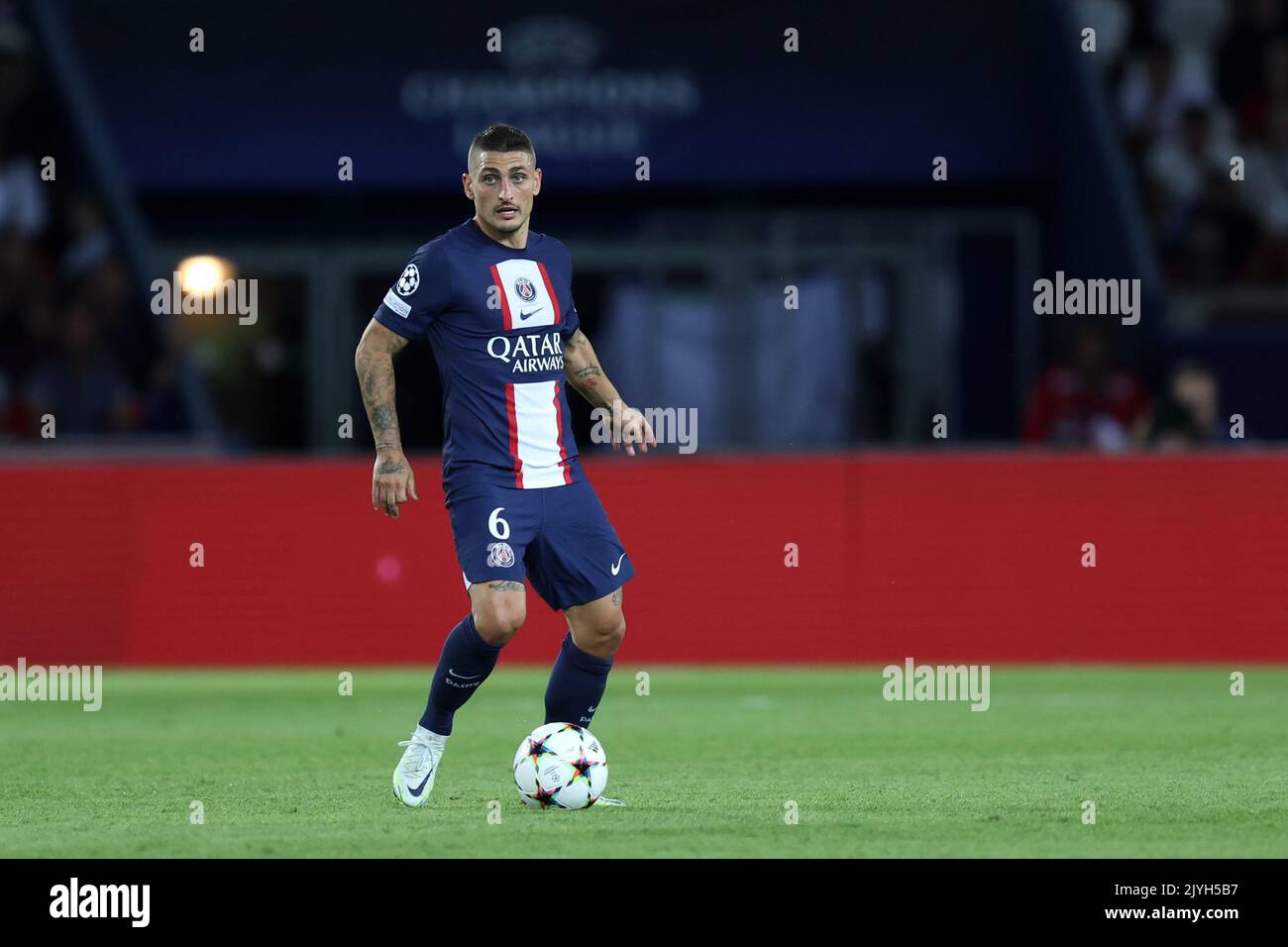 Marco Verratti of Paris Saint-Germain Fc in action during the Uefa ...