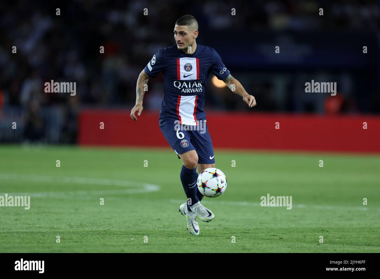 Marco Verratti of Paris Saint-Germain Fc in action during the Uefa ...