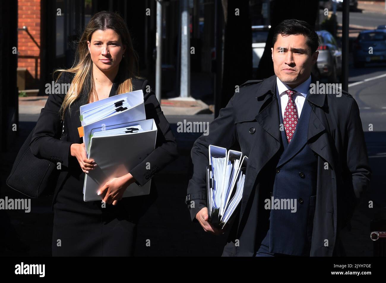 Bryan Wrench, the lawyer representing former NRL player Sam Burgess ...