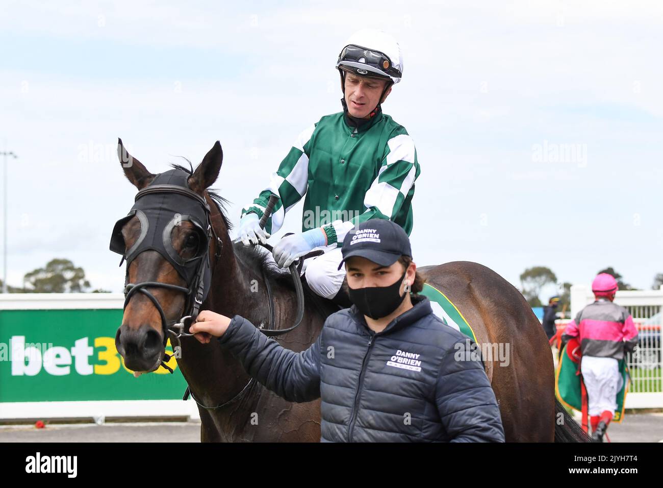Jockey Daniel Moor returns to scale after riding Murillo to victory in ...