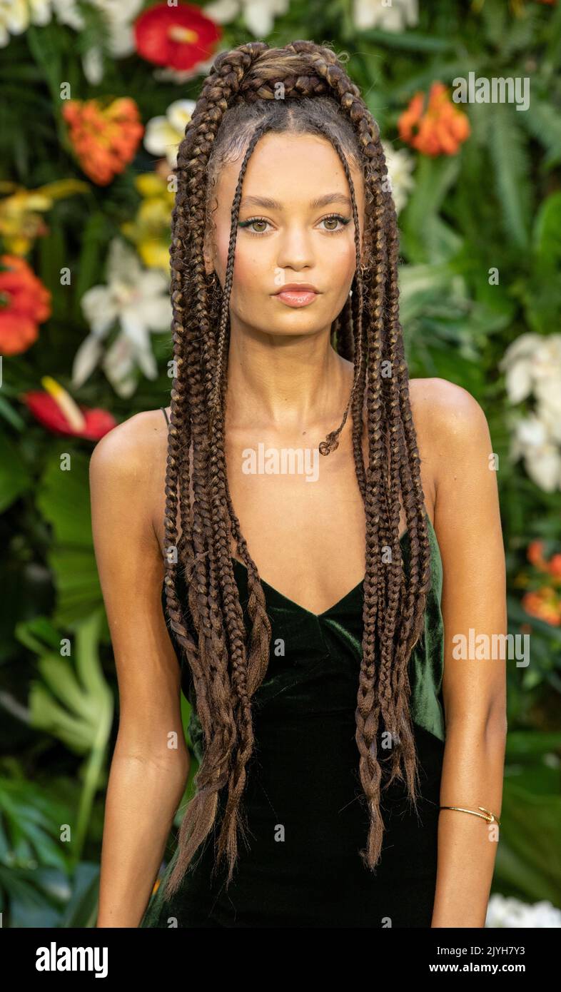 London, UK. 07th Sep, 2022. Nico Parker attends the ‘Ticket to Paradise ...