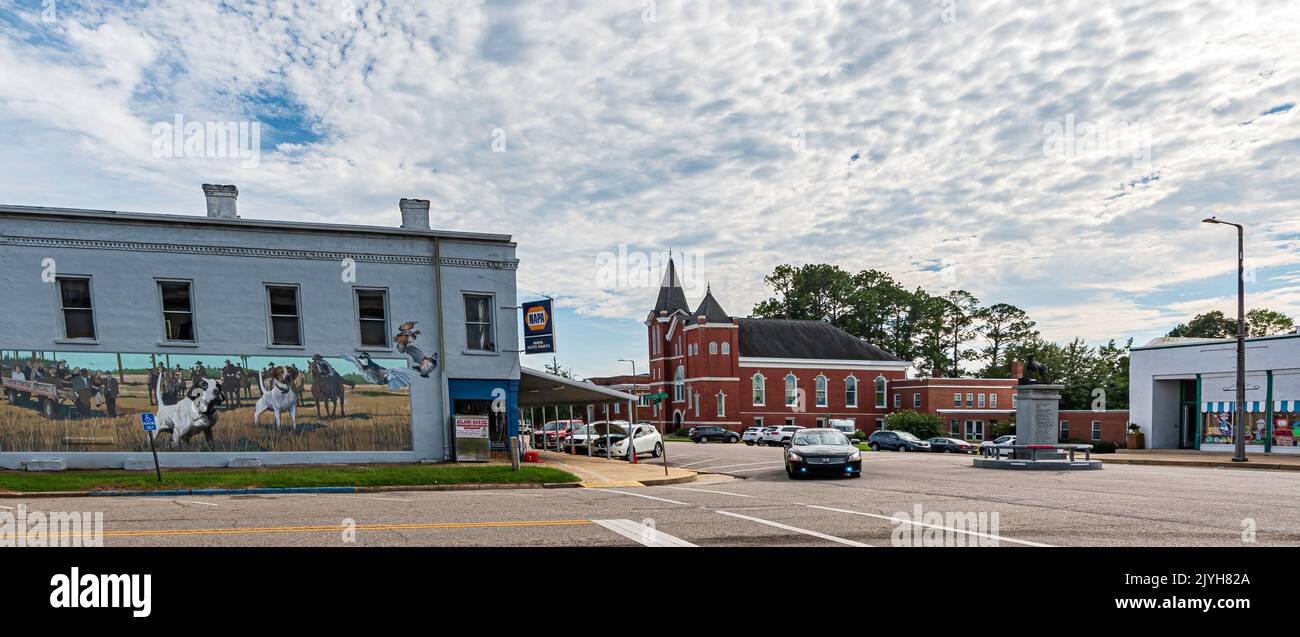 Union Springs, Alabama, USA - Sept. 6, 2022: Downtown Union Springs ...