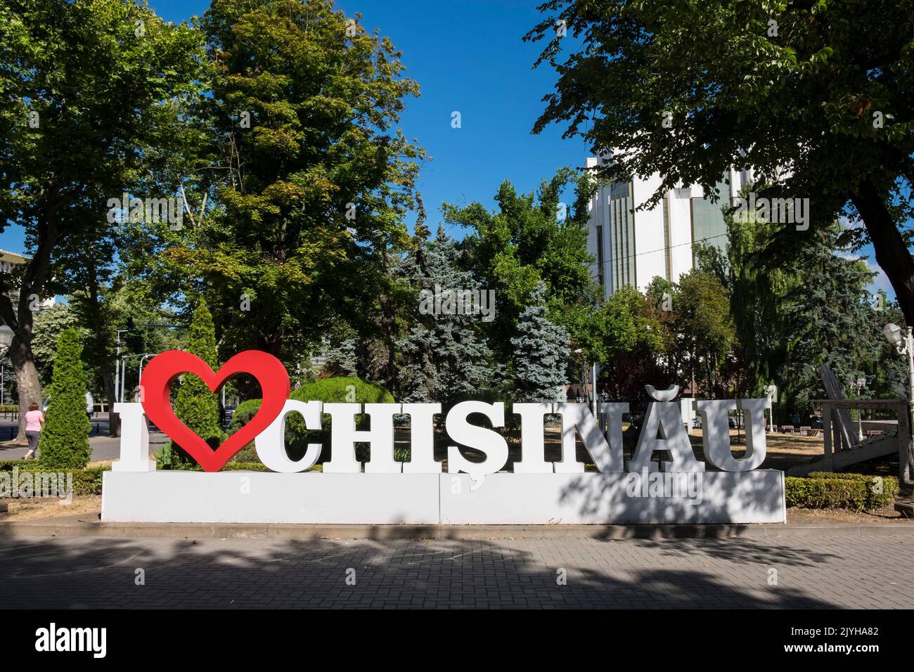 Moldova, Chisinau, I love Chisinau Stock Photo - Alamy