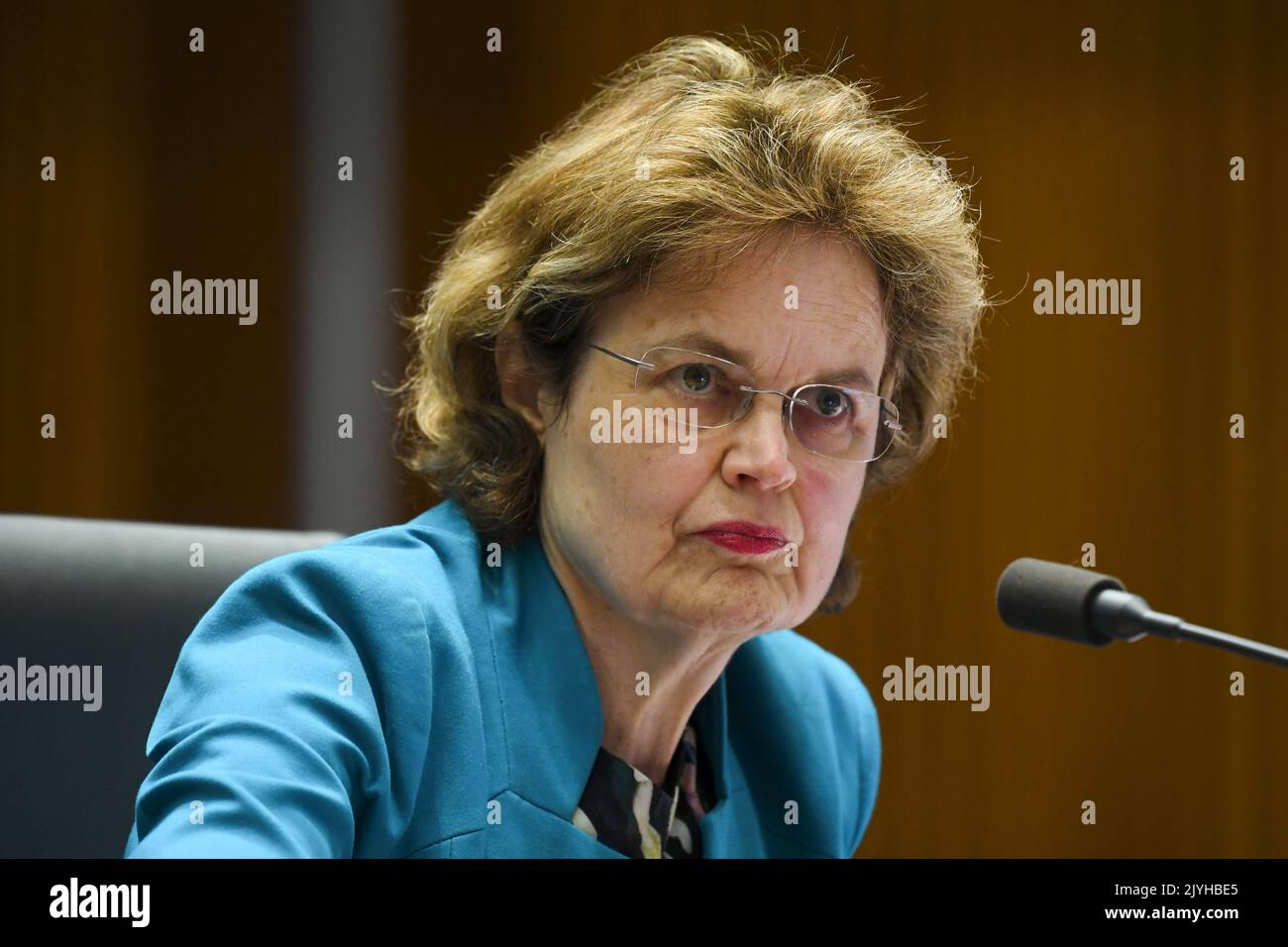 Secretary of the Department of Foreign Affairs and Trade (DFAT) Frances ...