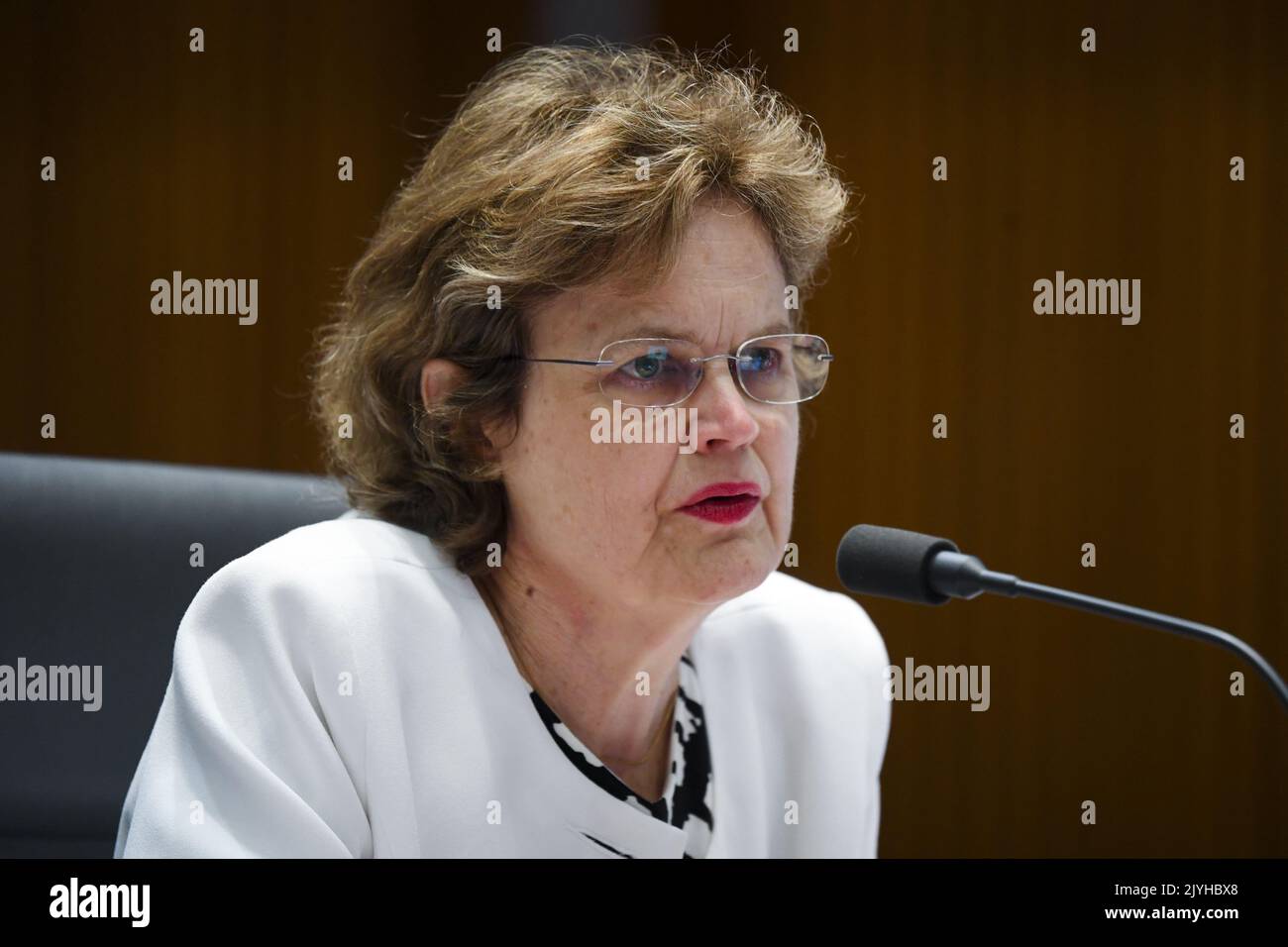 Secretary of the Department of Foreign Affairs and Trade (DFAT) Frances ...
