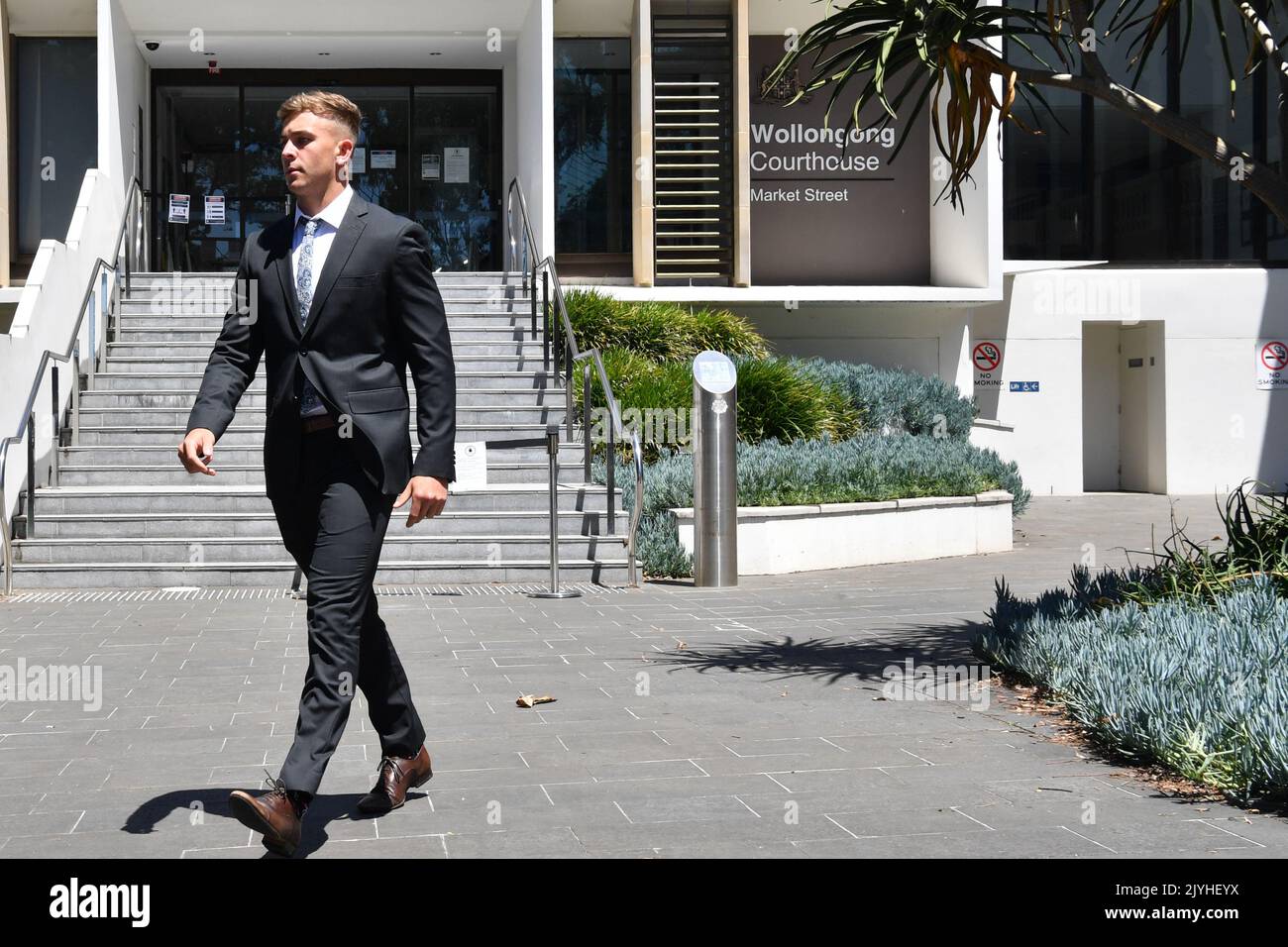 Callan Sinclair, the co-accused with St. George Illawarra Dragons rugby ...