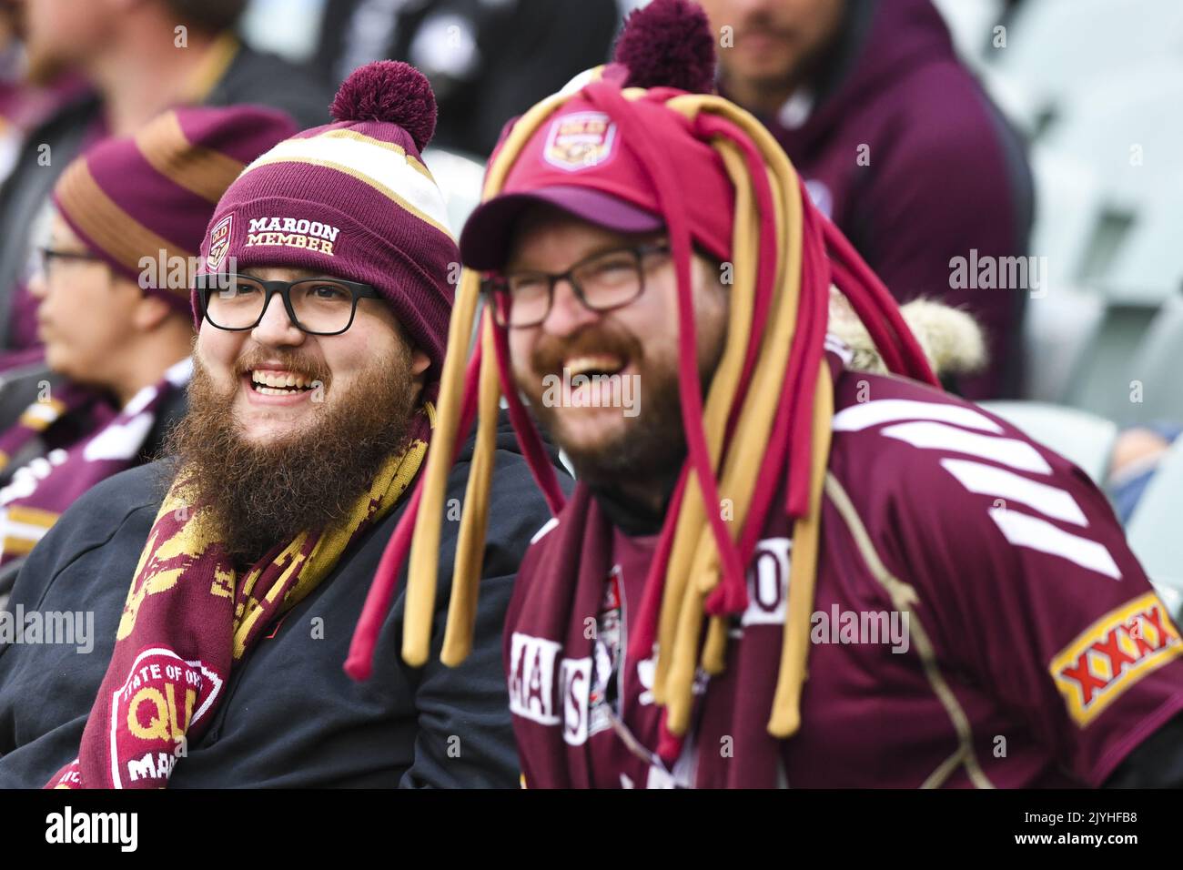 Maroon’s fans show support ahead of Game 1 of the 2020 State of Origin ...