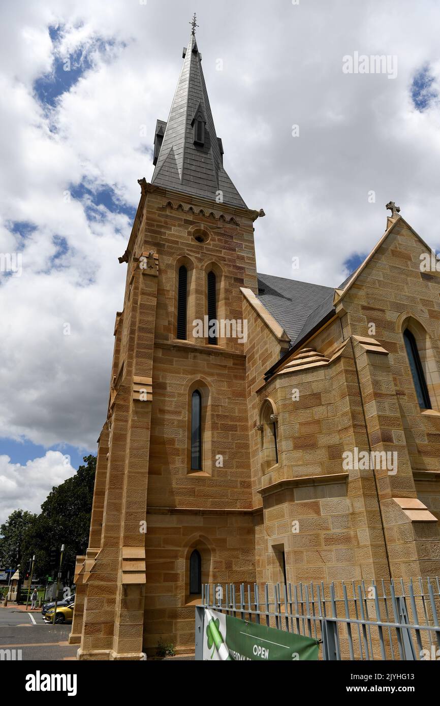 A general view of St Patrick’s Cathedral in Parramatta, Friday ...