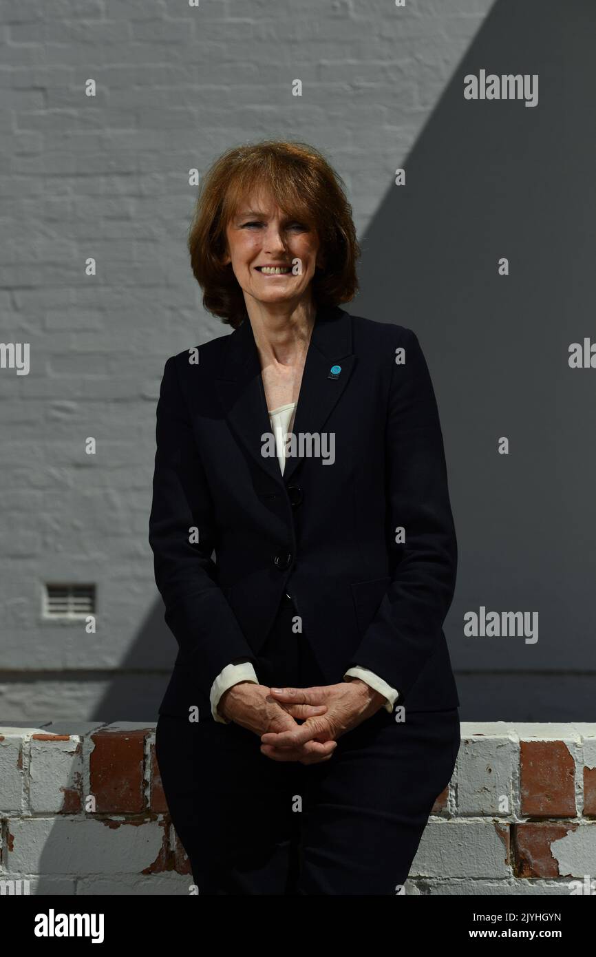 CSIRO Chief Scientist Dr Cathy Foley poses for a portrait at the CSIRO ...