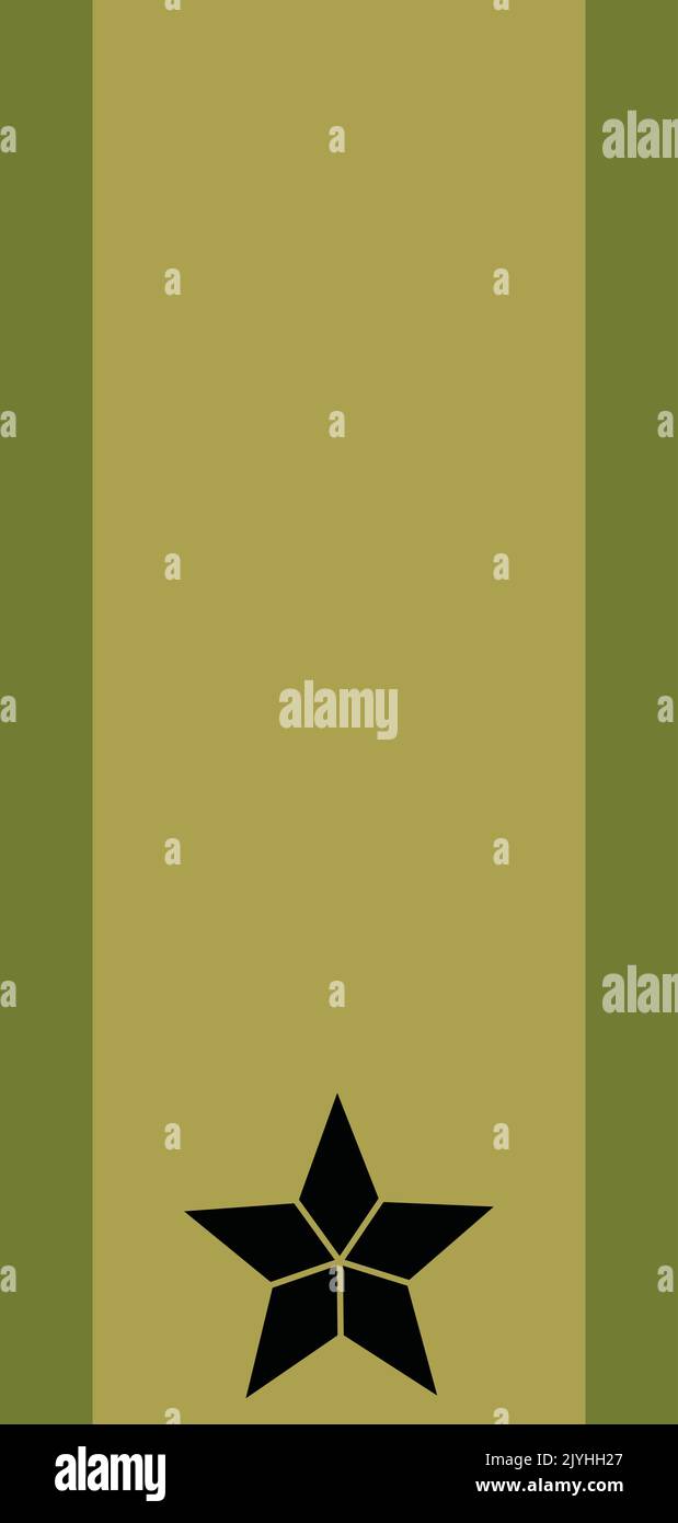 Shoulder pad NATO officer mark for the BRIGADER (BRIGADIER) insignia ...