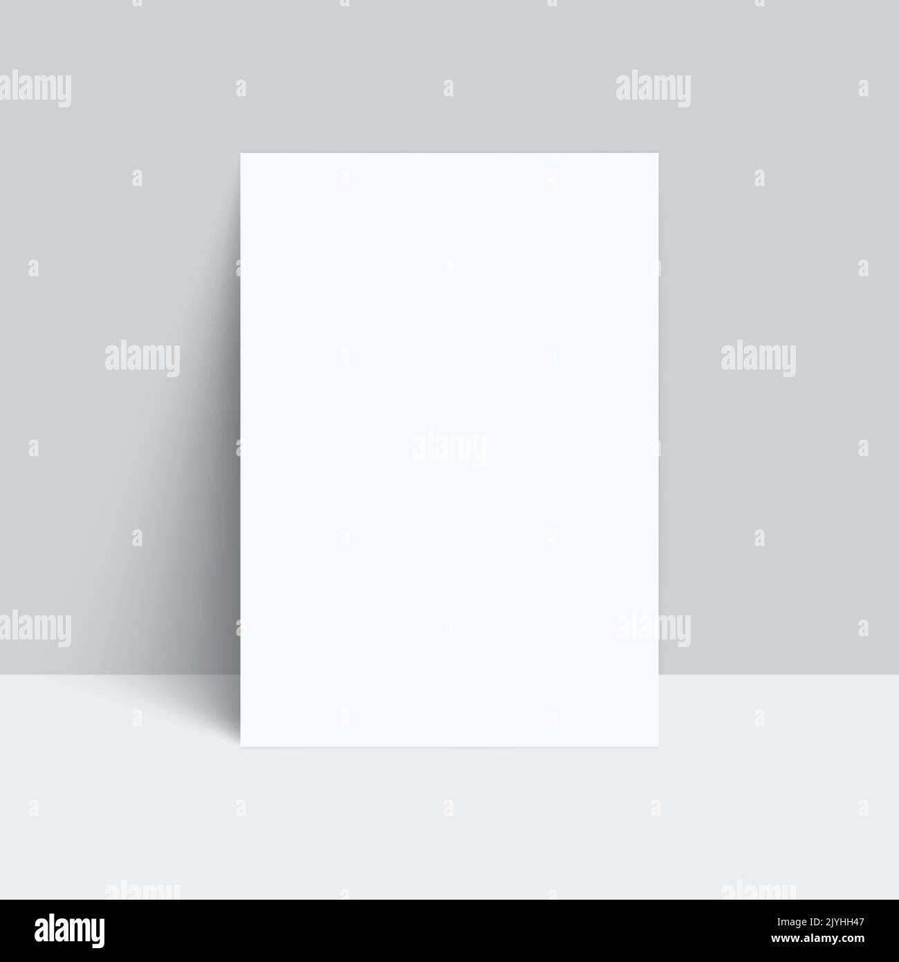 Blank white cover for a book, brochure, report. Design template. Vector ...