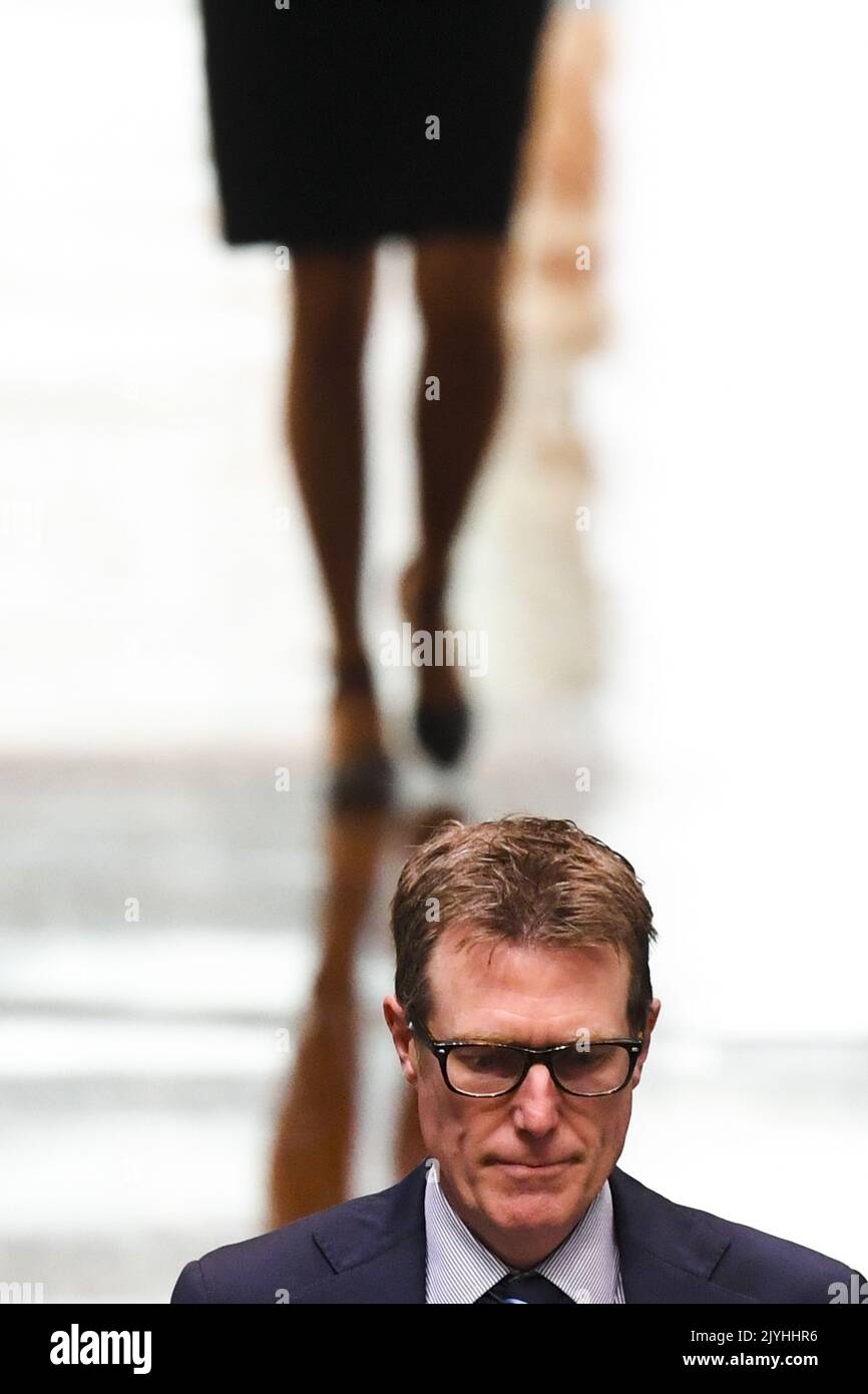Australian Attorney-General Christian Porter arrives during House of ...