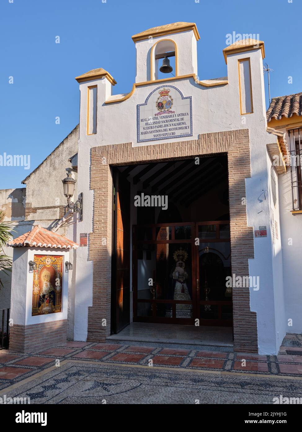 Small spanish church in malaga hi-res stock photography and images - Alamy