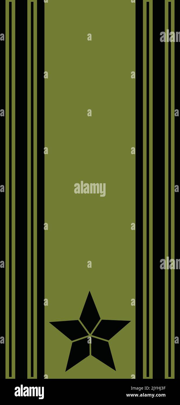 Shoulder pad NATO officer mark for the MAJOR insignia rank in the ...