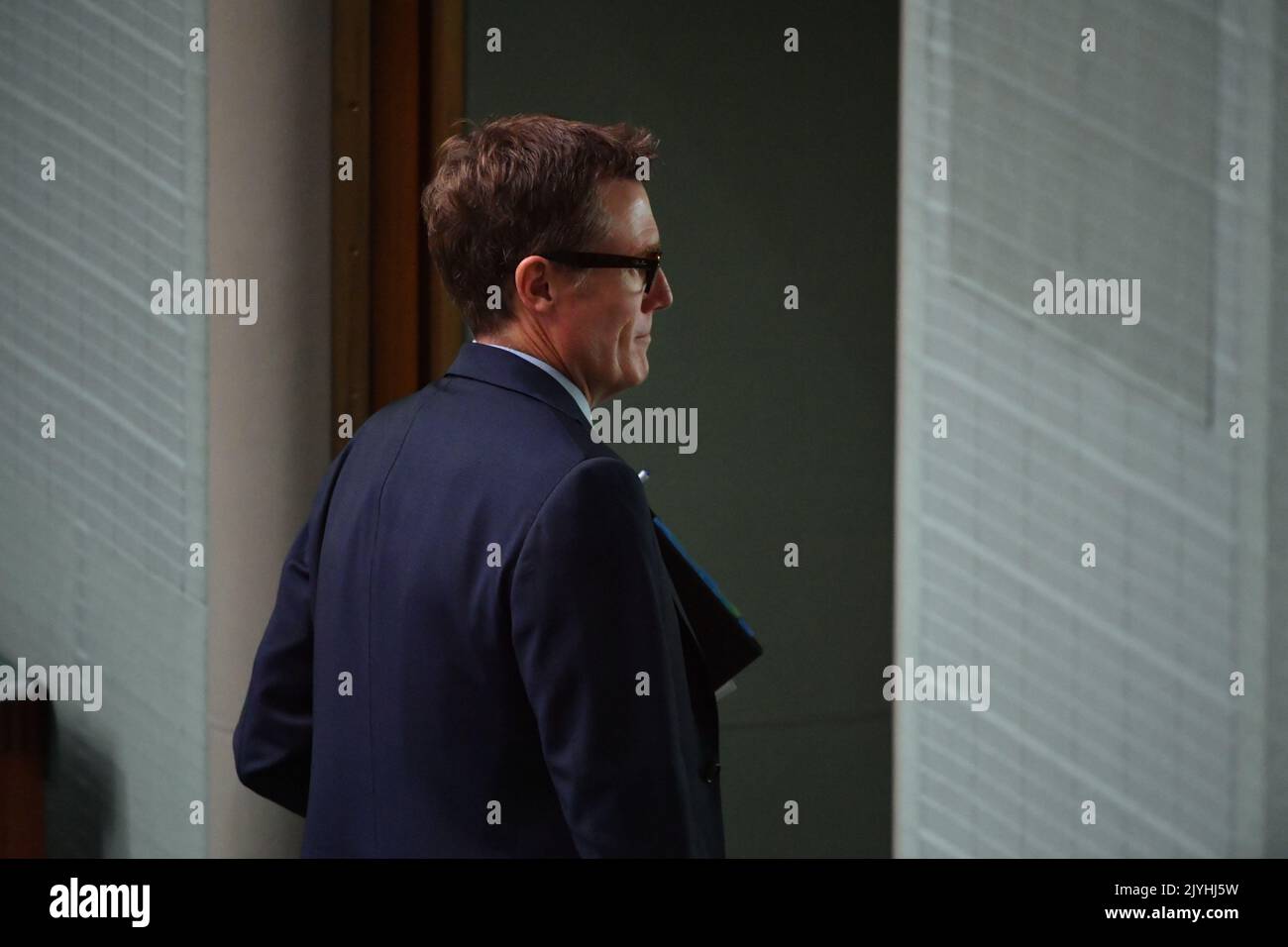 Attorney-General Christian Porter leaves the House of Representatives ...