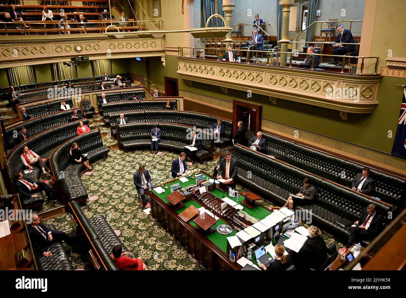 NSW Skills and Tertiary Education Minister Geoff Lee speaks during ...