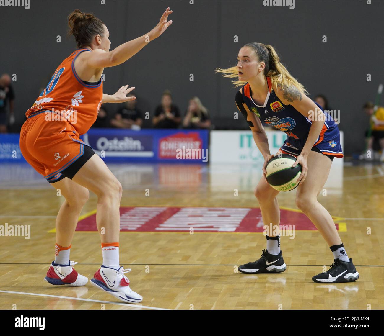 Anneli Maley of the Sydney Uni Flames during the Round 2 WNBL match ...