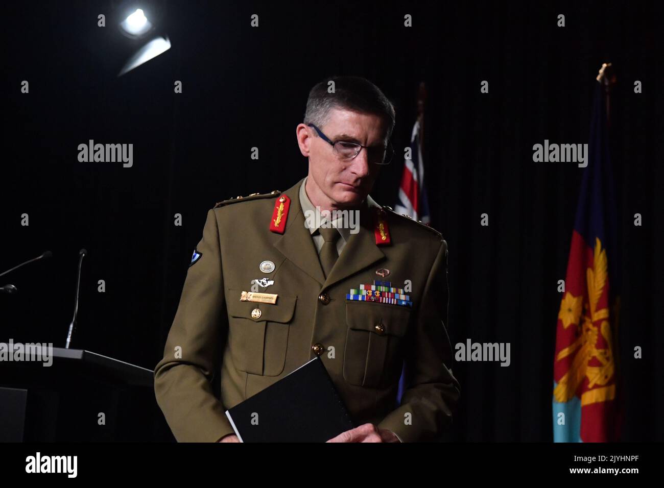 Chief of the Australian Defence Force (ADF) General Angus Campbell ...
