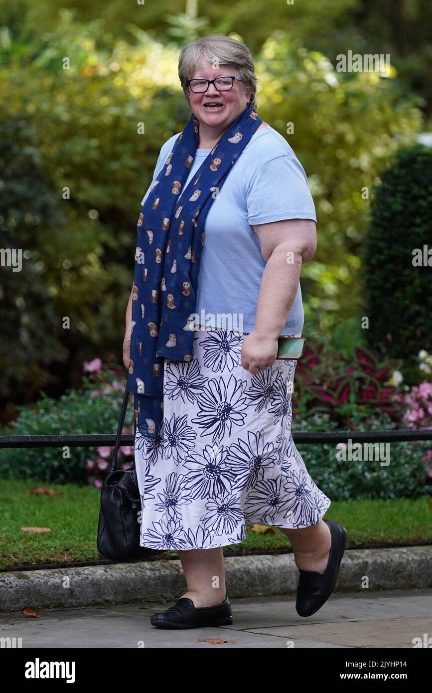 Deputy Prime Minister and Health Secretary Therese Coffey in Downing ...