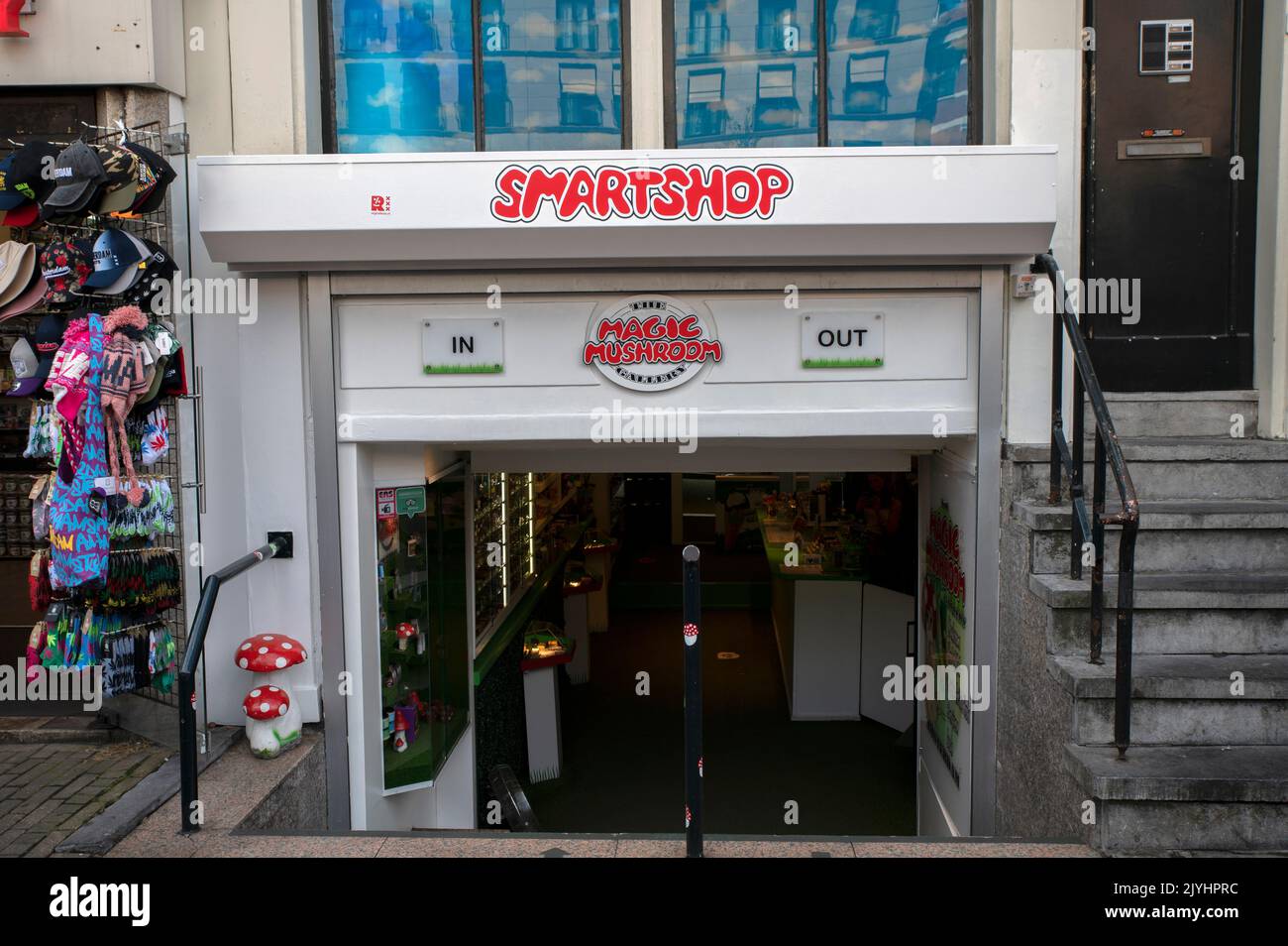 Smartshop Magic Mushroom At Amsterdam The Netherlands 6-8-2022 Stock Photo - Alamy