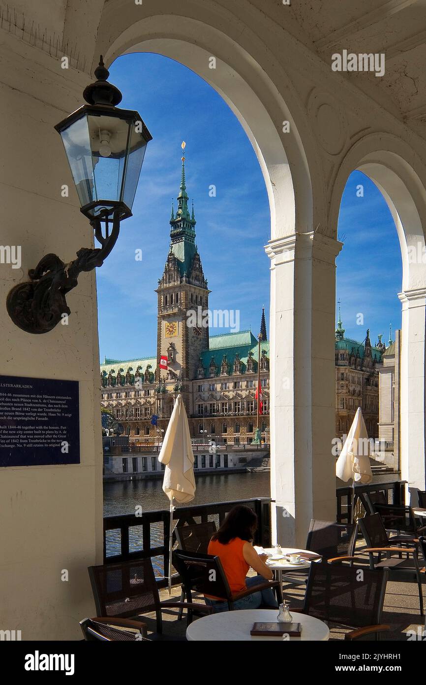 Alster tower hi-res stock photography and images - Alamy