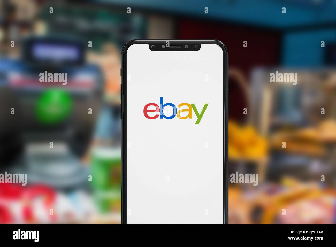 New York, USA - 1 September 2022: Ebay app on phone screen, Illustrative Editorial Stock Photo ...