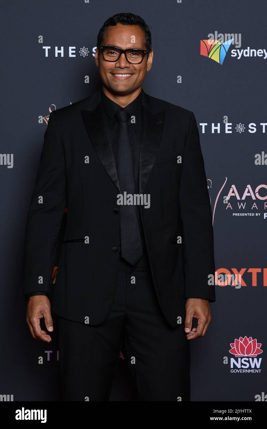 Rob Collins arrives at the 2020 AACTA Awards at The Star in Sydney ...