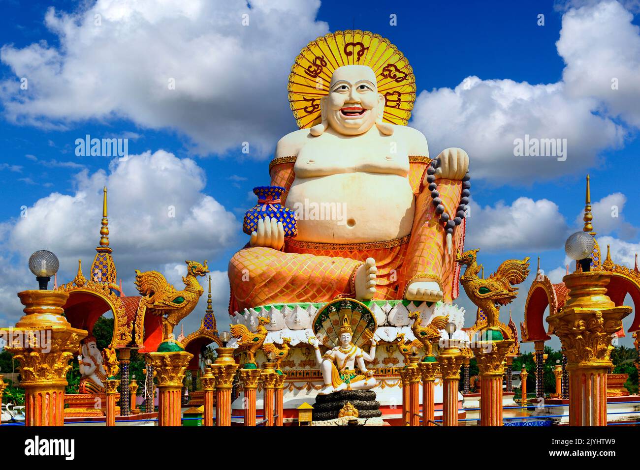 Big Buddha at Koh Samui, Thailand, Koh Samui Stock Photo - Alamy