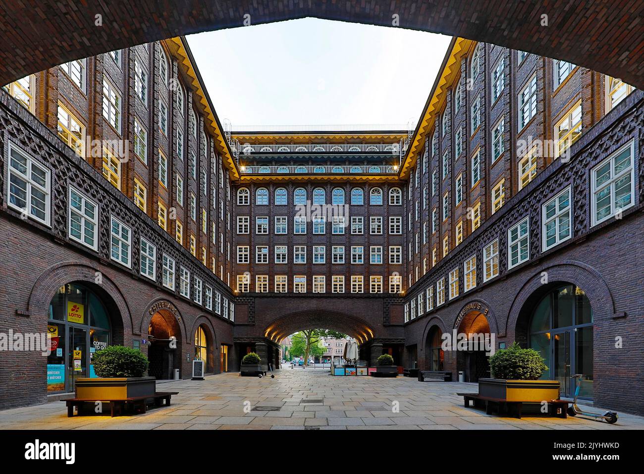 Chilehaus, former kontor house, Germany, Hamburg Stock Photo - Alamy