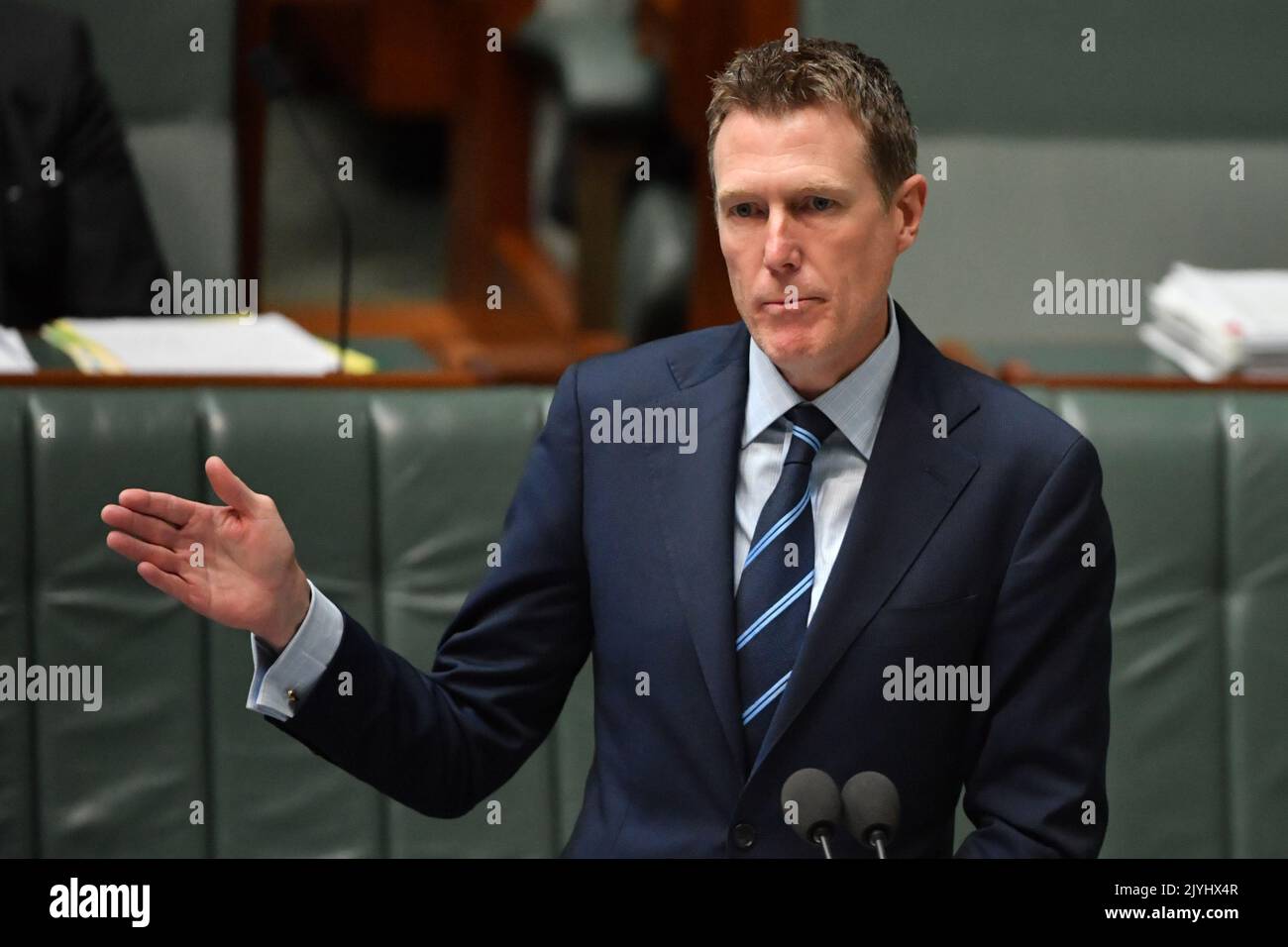 Attorney-General Christian Porter during Question Time in the House of ...