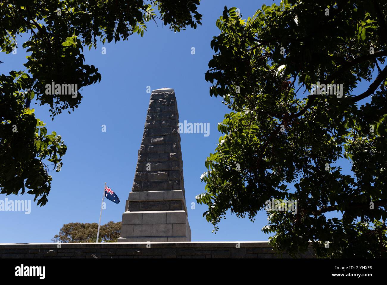 A general view of the State War Memorial in Kings Park in Perth ...