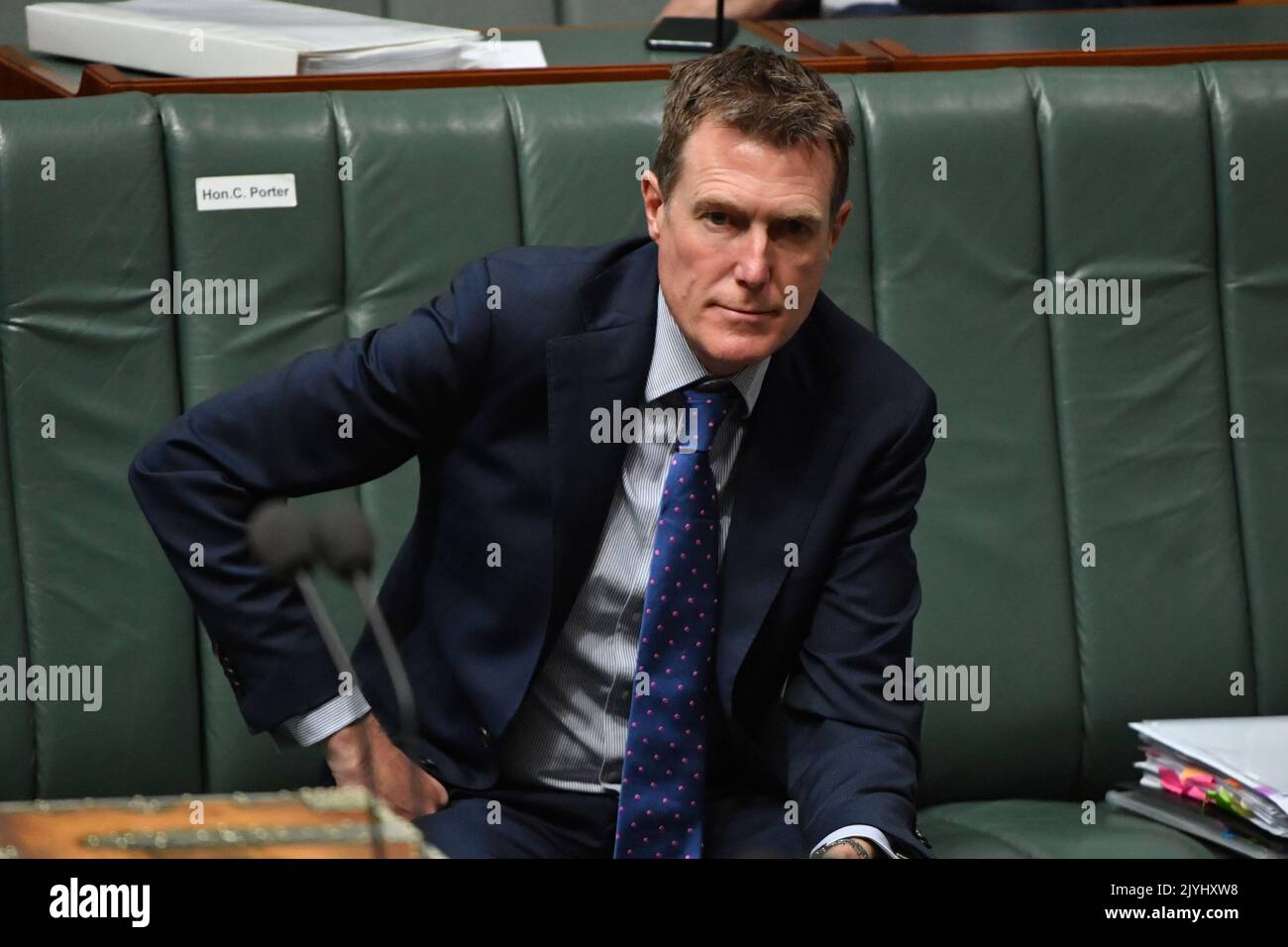 Attorney-General Christian Porter during Question Time in the House of ...