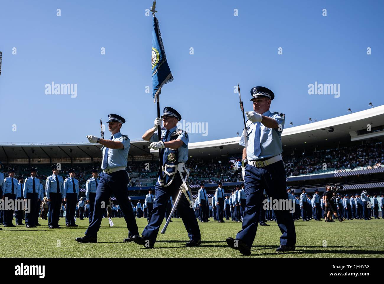 Police Officers seen during the Classes of 2020 Attestation Parade, at ...