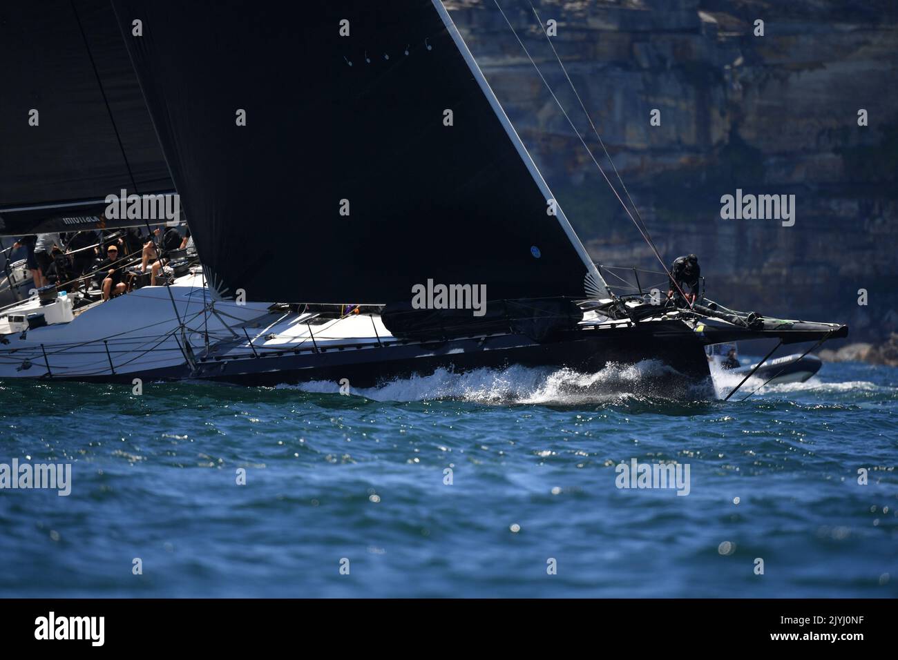 Super Maxi InfoTrack during the annual Big Boat Challenge 2020 on ...